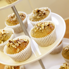 Banana & Hazelnut Muffins | RANGEMASTER