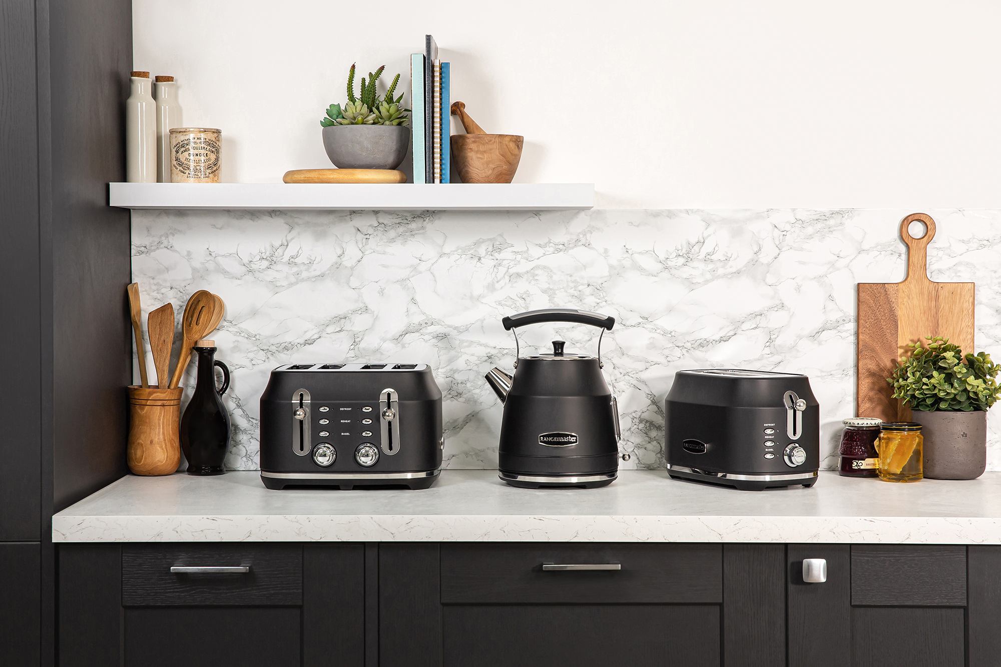 Black Kettle And Toaster Set The Range at Jamie Tolentino blog