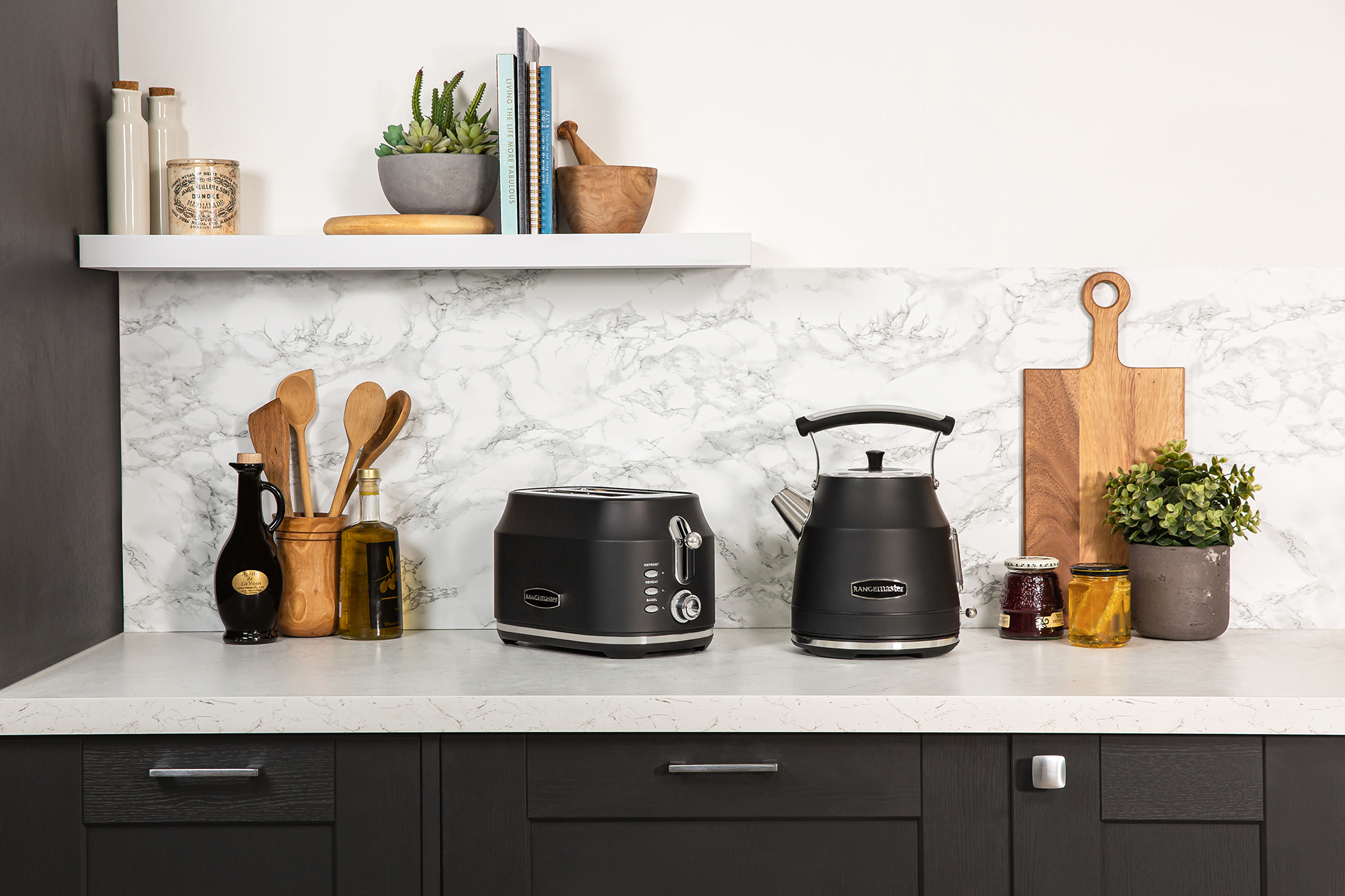Black Kettle And Toaster Set The Range at Jamie Tolentino blog